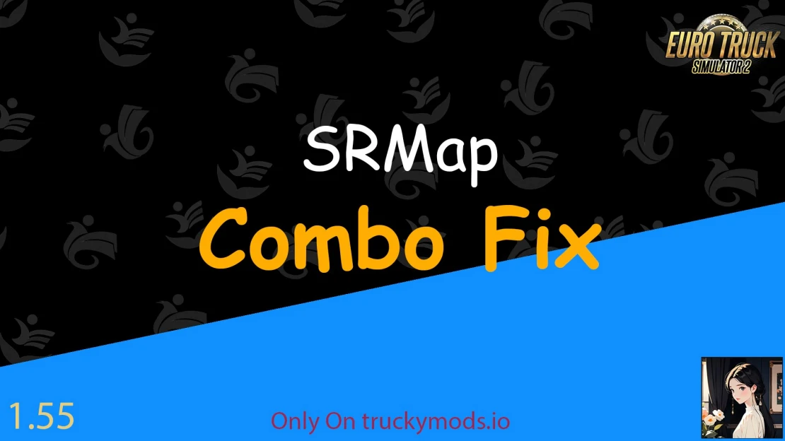 SRMap Combo Fix for Euro Truck Simulator 2 - TruckyMods