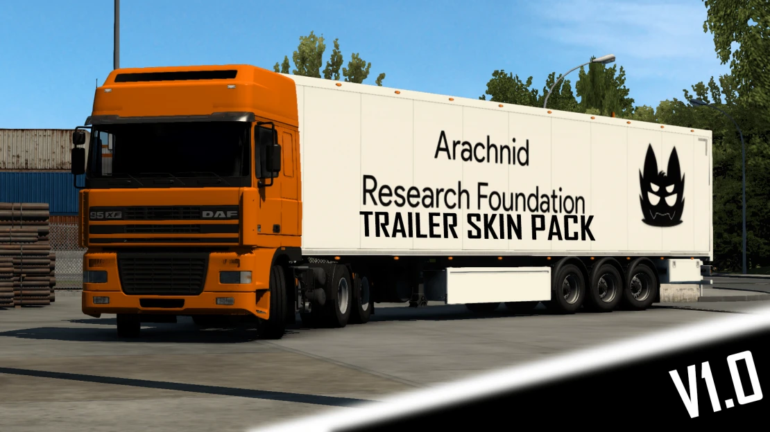 ARF Trailer Skin Pack for Euro Truck Simulator 2 - TruckyMods