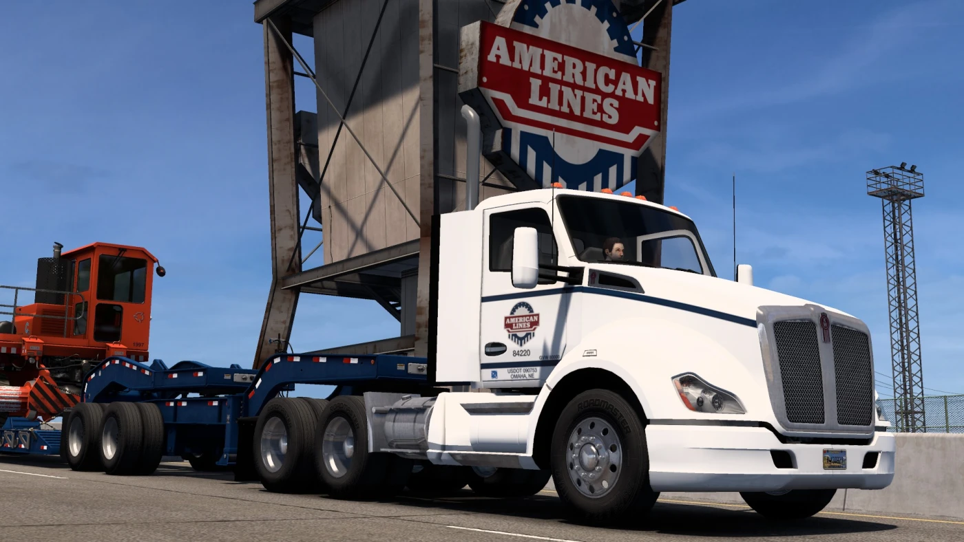 ATS Company AI Traffic Skins for American Truck Simulator - TruckyMods