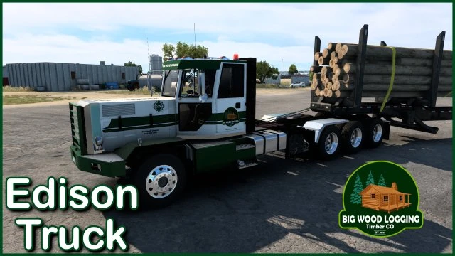 Big Wood Logging for American Truck Simulator - TruckyMods