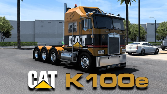 CAT K100e for American Truck Simulator - TruckyMods