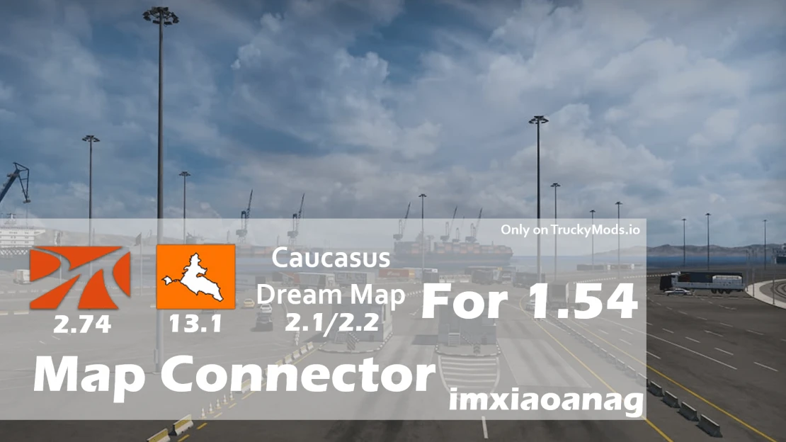 [1.54]Caucasus Dream Map - SRMap - ProMods RC for Euro Truck Simulator ...