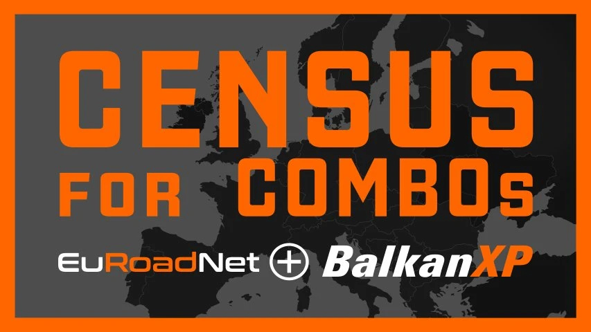 Census [EuRoadNet+BalkanXP]-based for Euro Truck Simulator 2 - TruckyMods