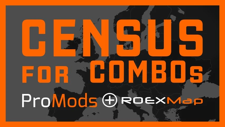 Census [ProMods+RoExtended]-based for Euro Truck Simulator 2 - TruckyMods