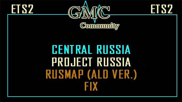 Central Russia Project Russia Rusmap (Ald Ver.) Fix for Euro Truck ...