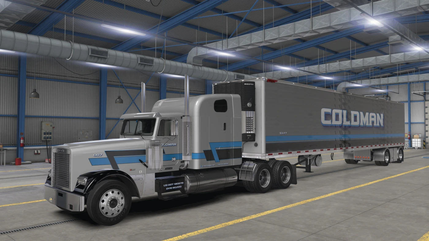 Coldman for Ruda's Trucks and Great Dane for American Truck Simulator ...