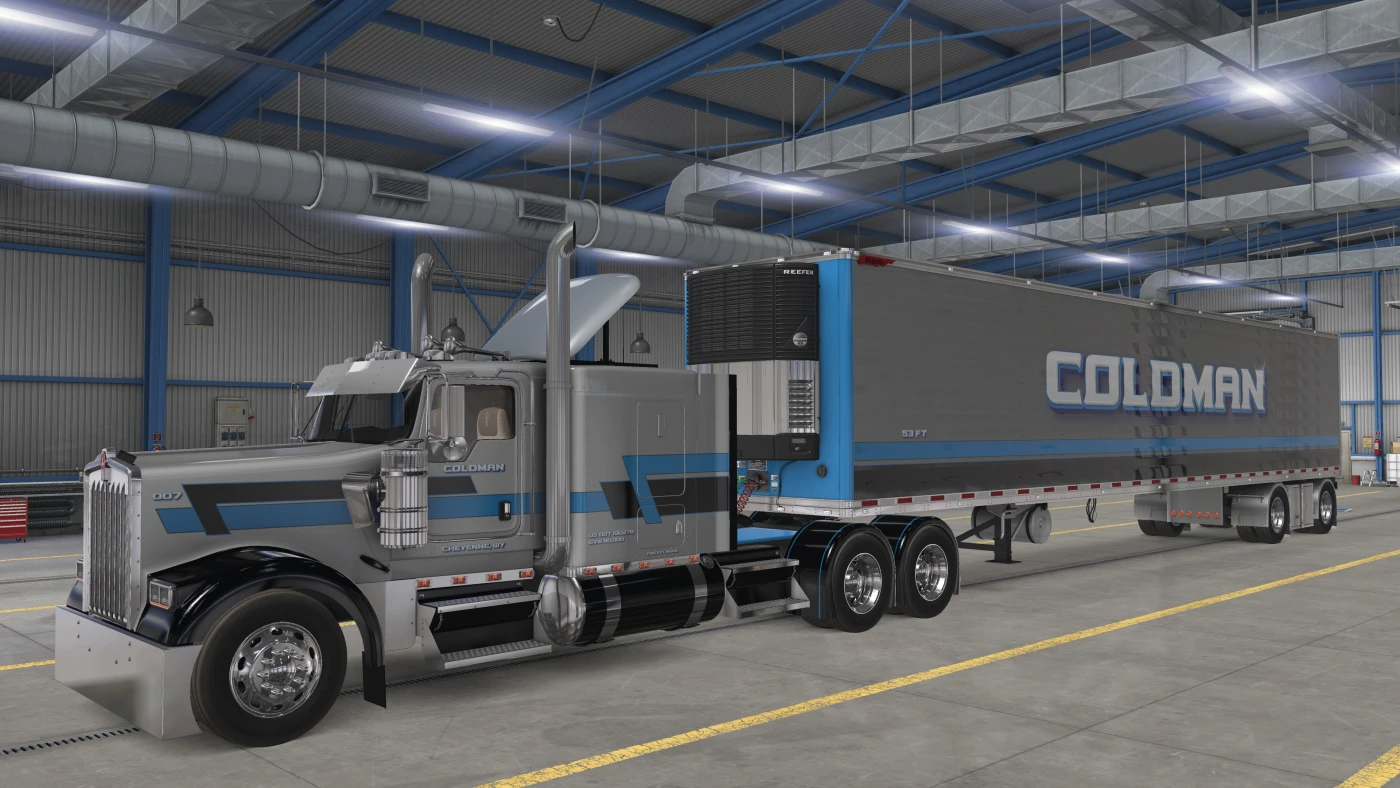 Coldman for Ruda's Trucks and Great Dane for American Truck Simulator ...