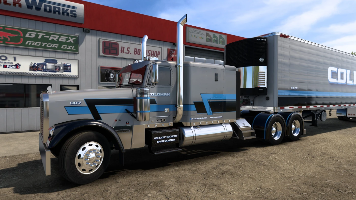 Coldman for Ruda's Trucks and Great Dane for American Truck Simulator ...
