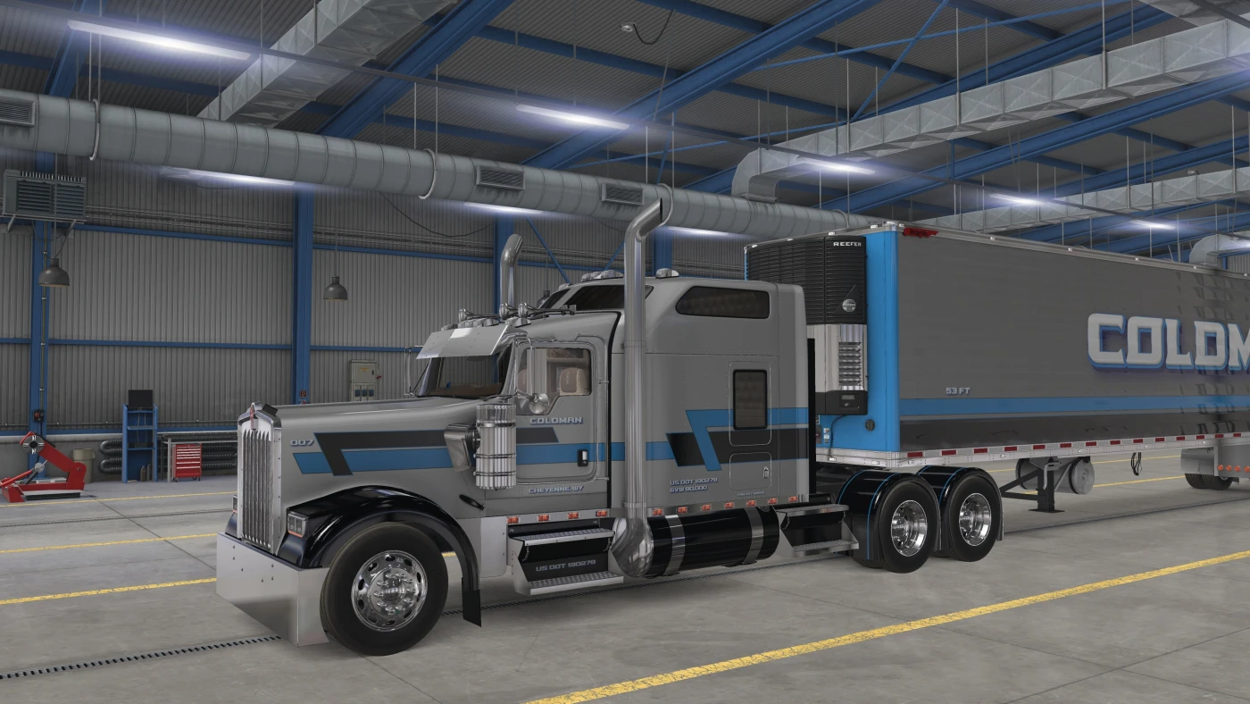 Coldman for Ruda's Trucks and Great Dane for American Truck Simulator ...