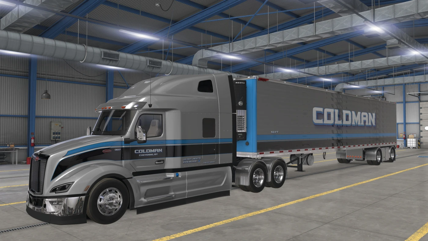 Coldman for Ruda's Trucks and Great Dane for American Truck Simulator ...