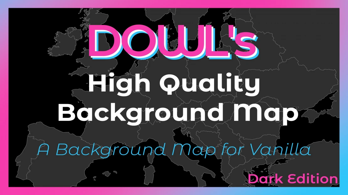 DOWL's High Quality Background Map for Euro Truck Simulator 2 - TruckyMods