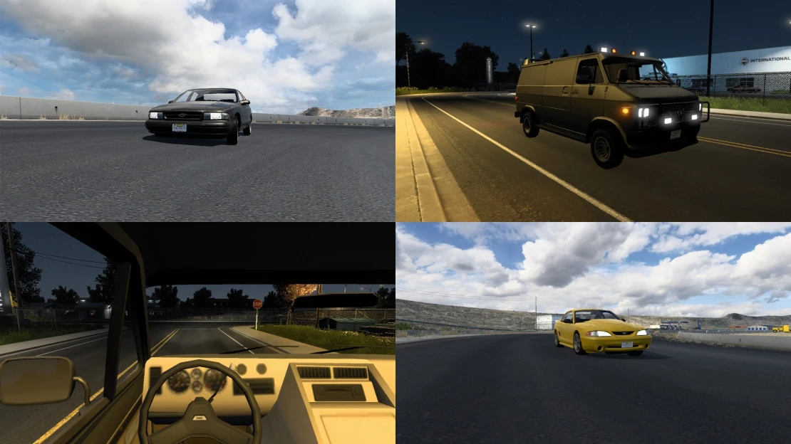 Drivable Jazzycat’s AI traffic pack for American Truck Simulator ...