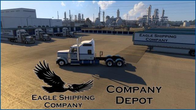 Eagle Shipping Company Depot for American Truck Simulator - TruckyMods