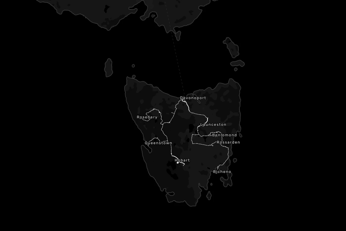 ETS2 Global Background Map - Dark Version for Euro Truck Simulator 2 ...