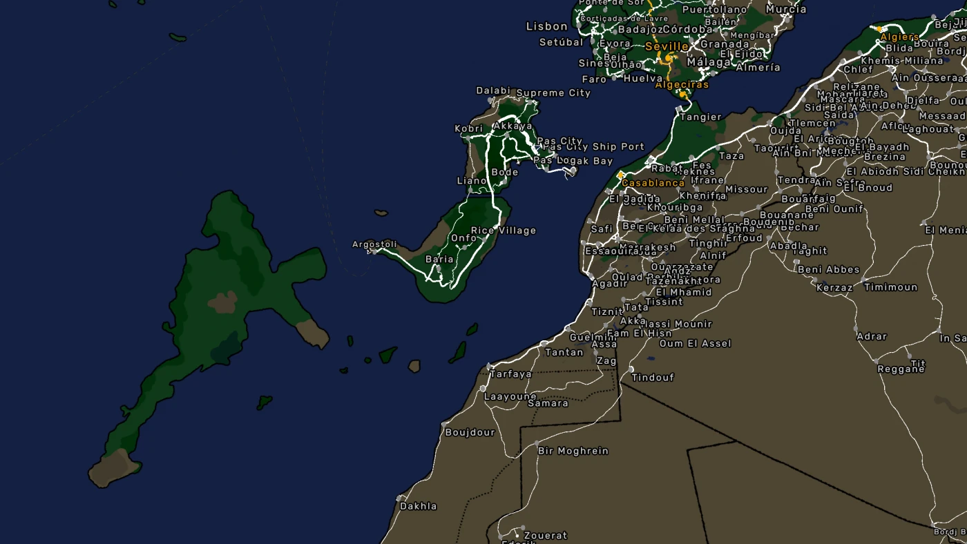 ETS2 Global Background Map - Grand Utopia+ for Euro Truck Simulator 2 ...