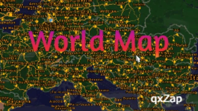 ETS2 World Map Background for Euro Truck Simulator 2 - TruckyMods