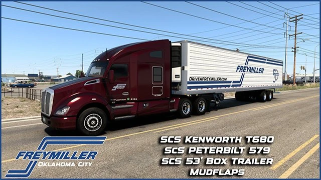 Freymiller of Oklahoma CIty Pack for American Truck Simulator - TruckyMods