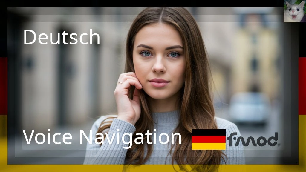 German Voice Navigation for Euro Truck Simulator 2 - TruckyMods