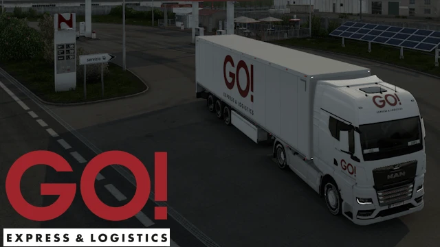 GO! Express & Logistics Skin for Euro Truck Simulator 2 - TruckyMods