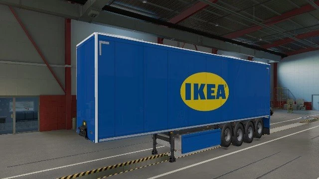 Ikea Trailer - SCS trailers + Krone + AI for Euro Truck Simulator 2 ...