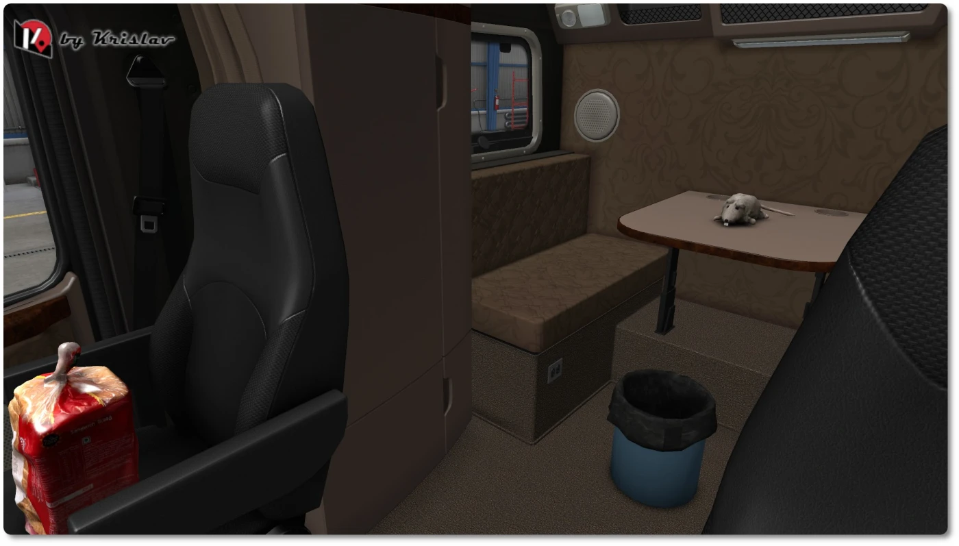 Interior Addons by Krislav v2.0 for Euro Truck Simulator 2 - TruckyMods