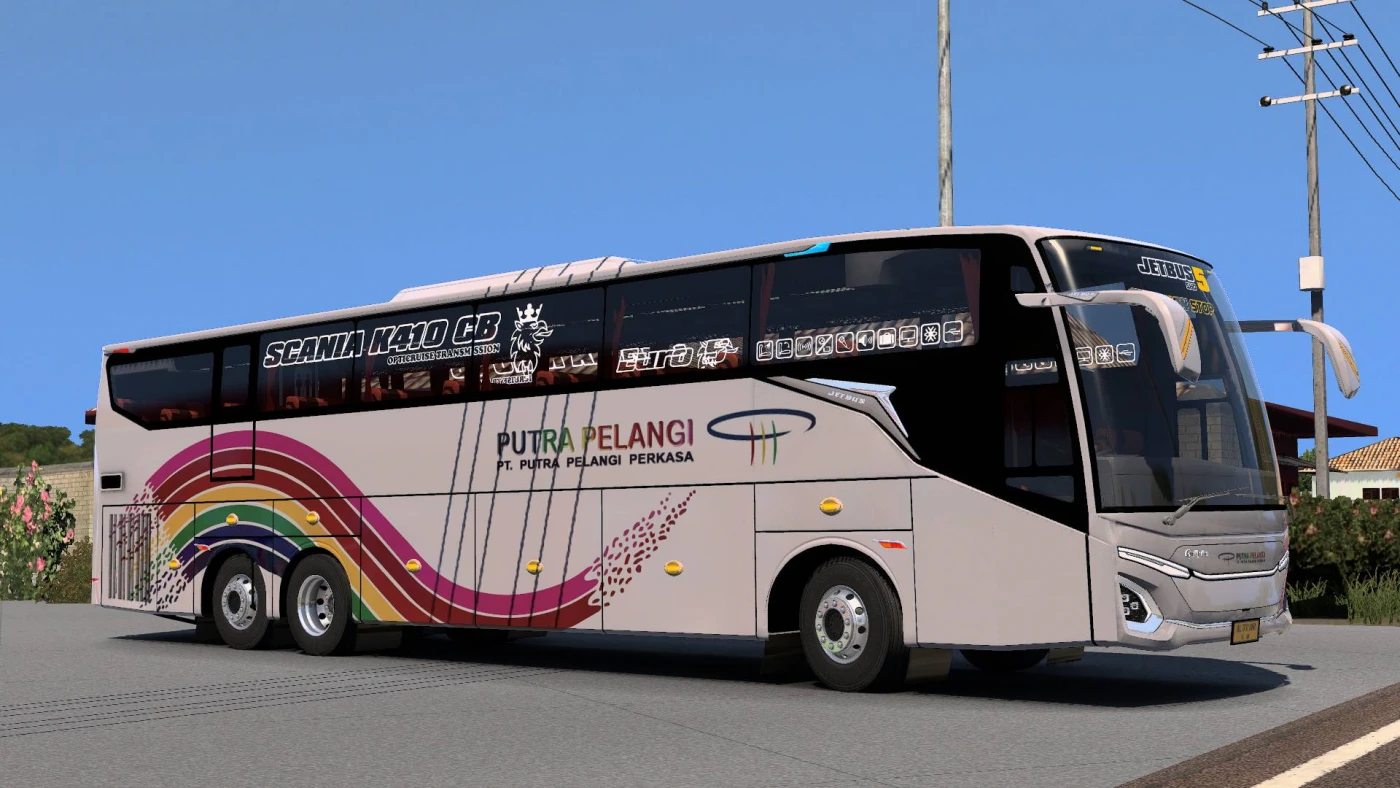 Jetbus 5 Series Adiputro By Muhammad Raikhan Pangestu for Euro Truck ...