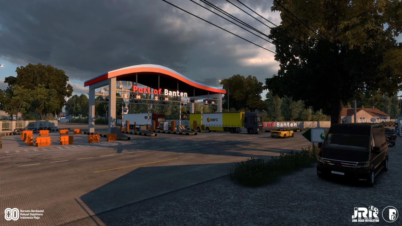 JRR (Java Road Revolution) - Indonesia Map [Type B - ProMods BG Version ...
