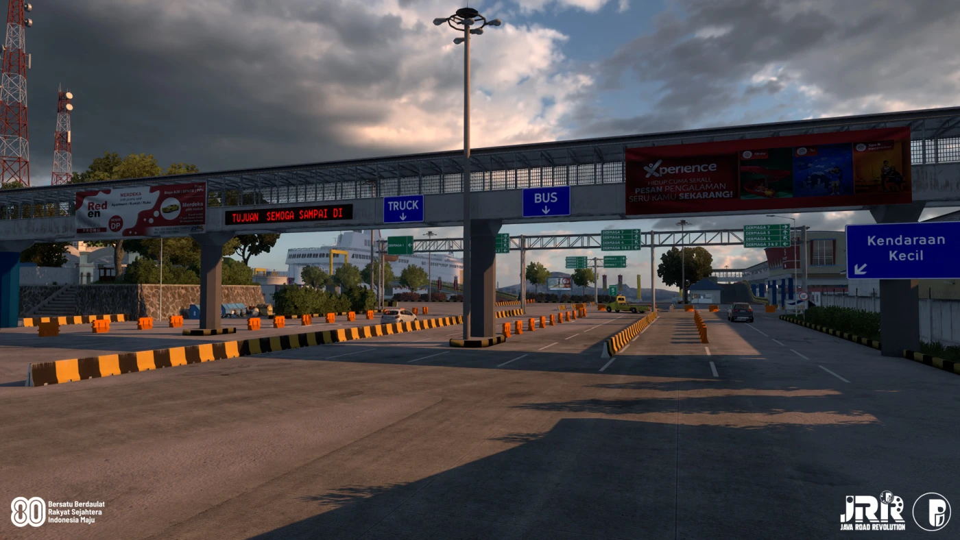 JRR (Java Road Revolution) - Indonesia Map [Type B - ProMods BG Version ...
