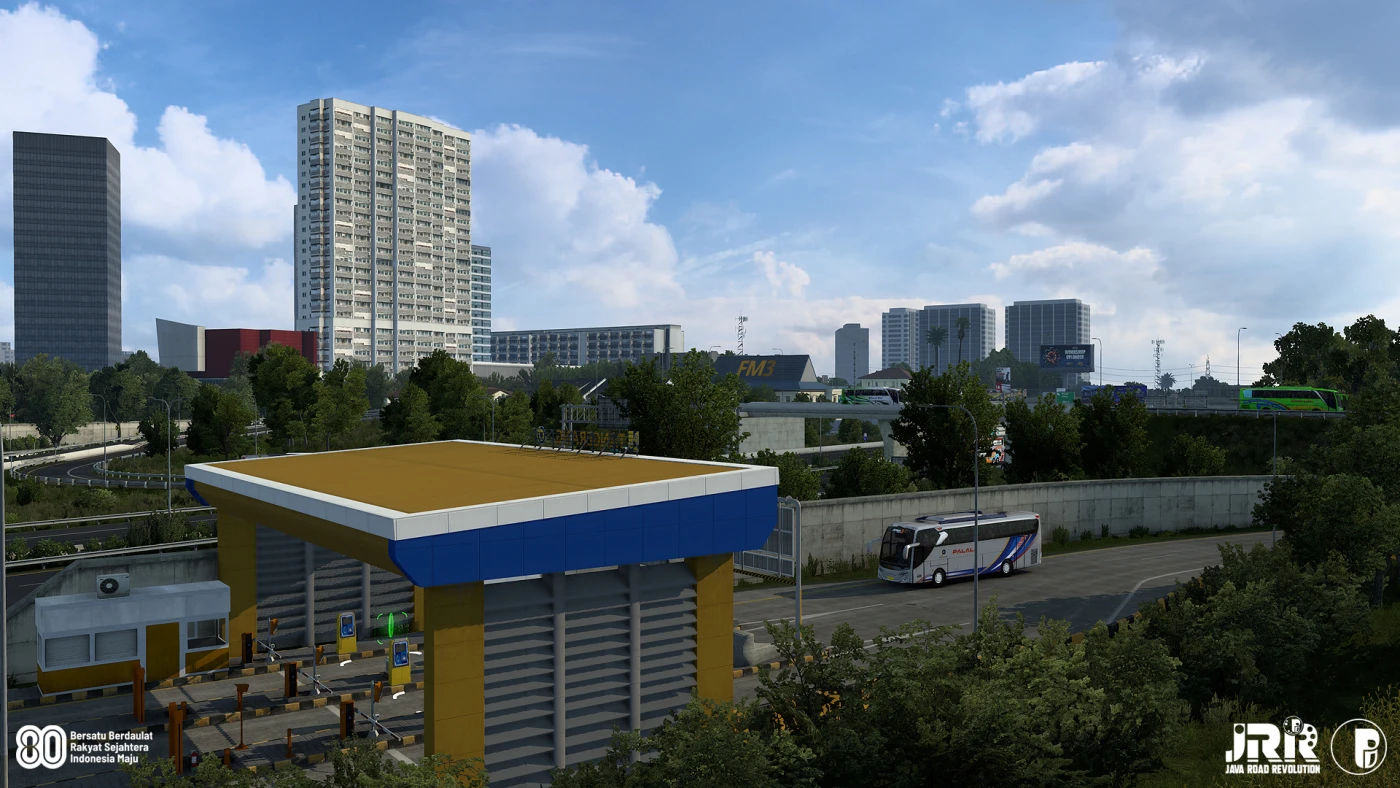 JRR (Java Road Revolution) - Indonesia Map [Type B - ProMods BG Version ...