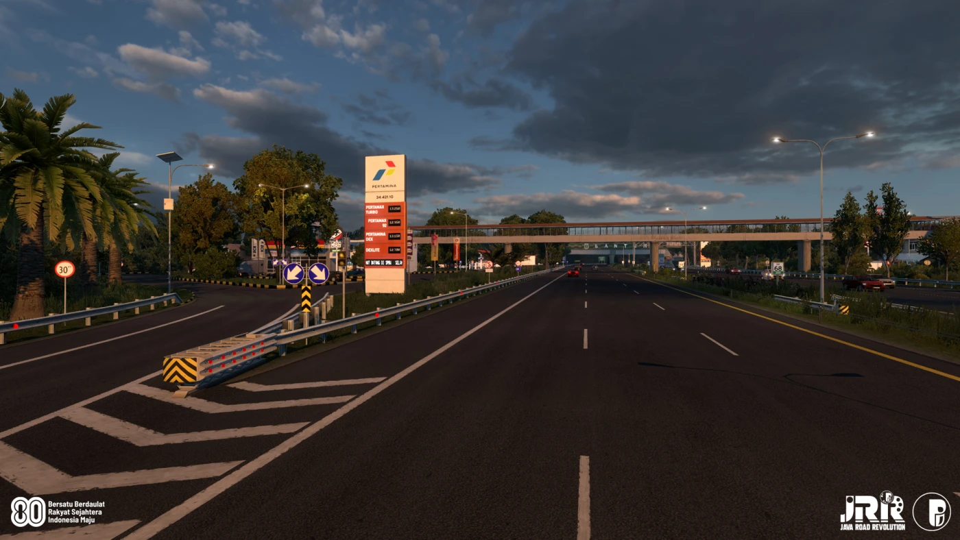 JRR (Java Road Revolution) - Indonesia Map [Type B - ProMods BG Version ...