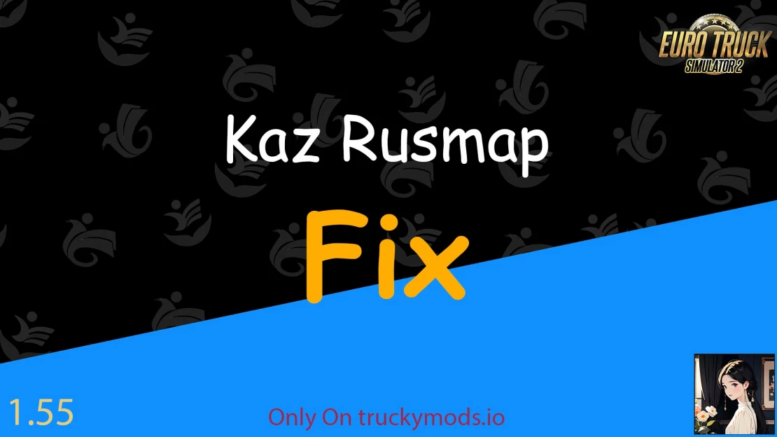Kaz Rusmap(Ald) Fix for Euro Truck Simulator 2 - TruckyMods