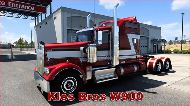 Klos Bros W900 for American Truck Simulator - TruckyMods