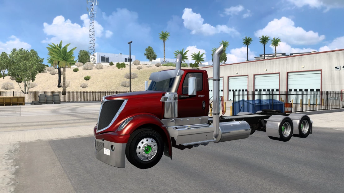 Lonestar Custom Hood for American Truck Simulator - TruckyMods