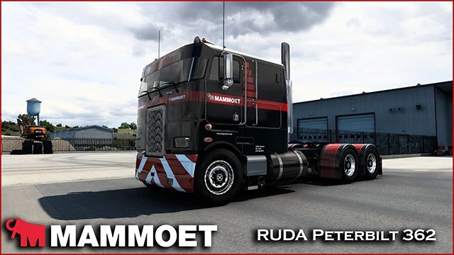 Mammoet Peterbilt 362 Ruda for American Truck Simulator - TruckyMods