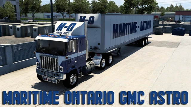 Maritime Ontario GMC Astro for American Truck Simulator - TruckyMods