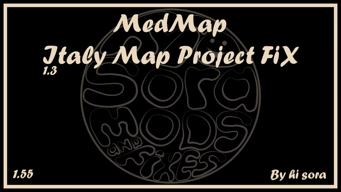 MedMap - Italy Map Project FIX for Euro Truck Simulator 2 - TruckyMods