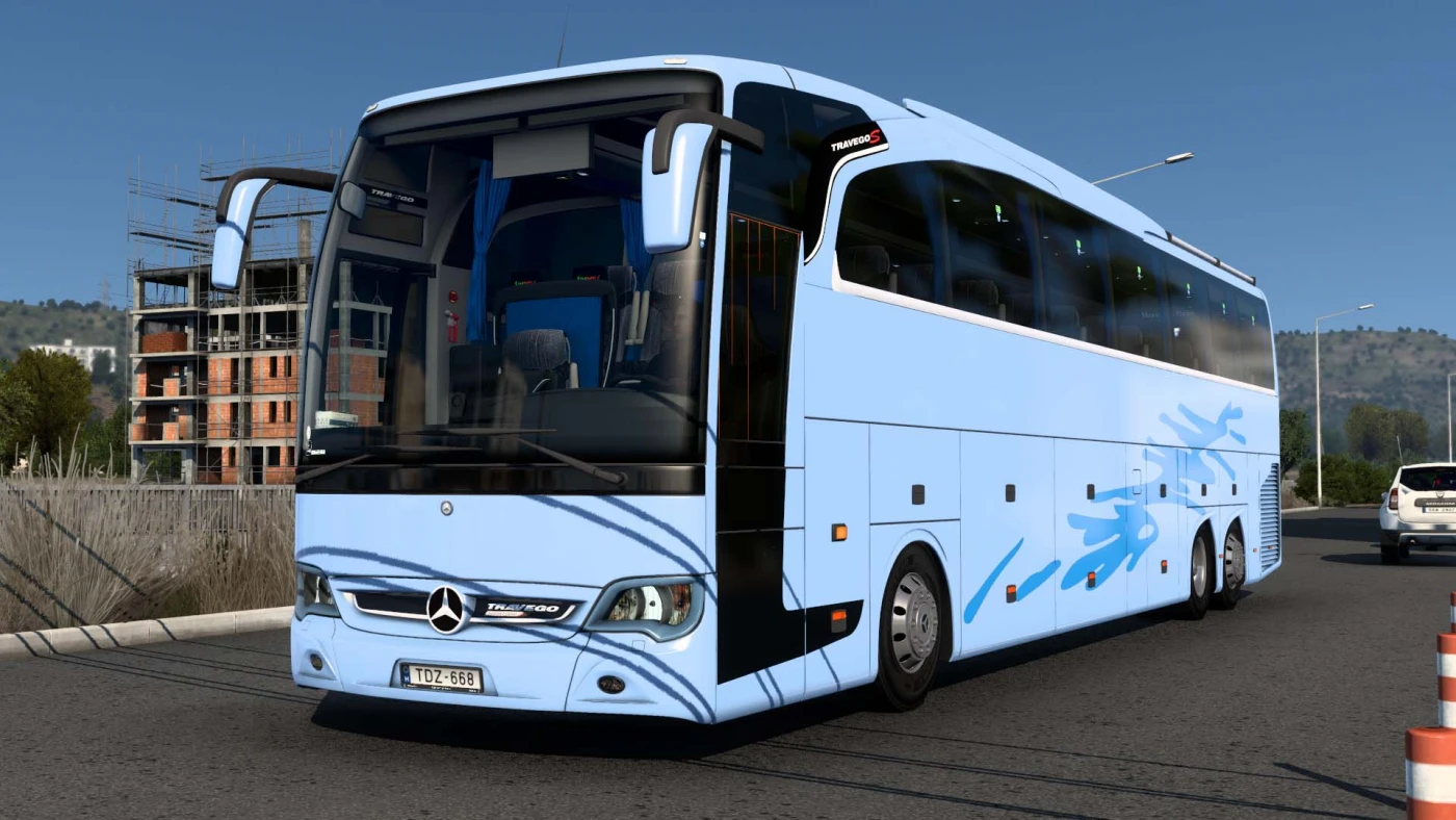 Mercedes Benz Travego 17SHD 2015 for Euro Truck Simulator 2 - TruckyMods