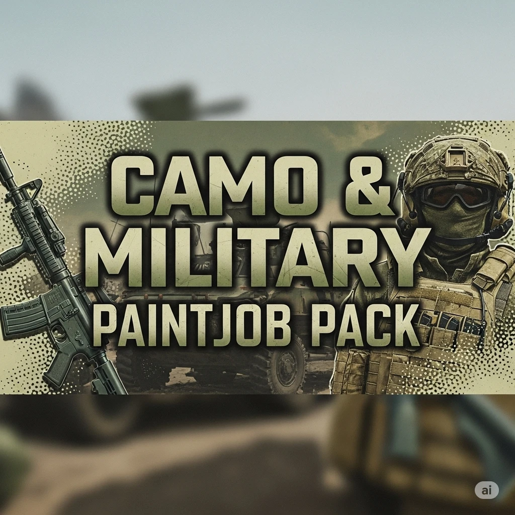 Military Paint & Camo Pack for American Truck Simulator - TruckyMods