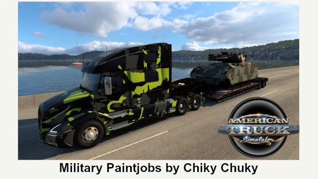 Military Paintjobs ATS by Chiky Chuky for American Truck Simulator ...