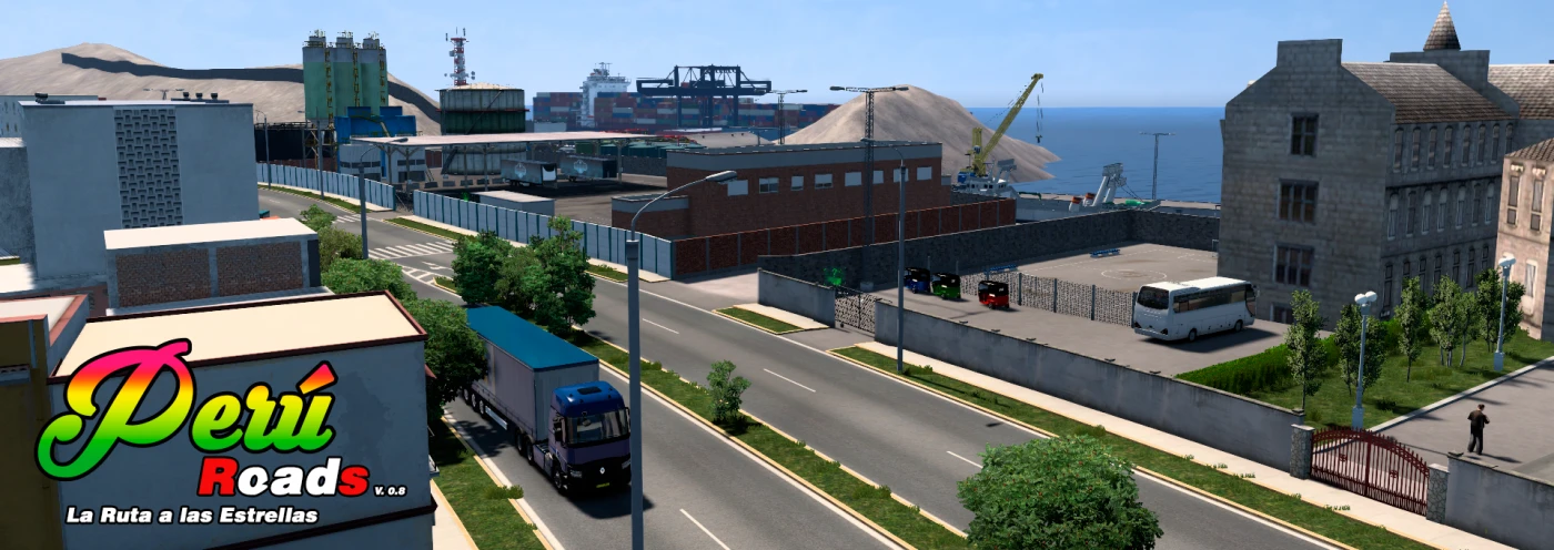 Peru Roads for Euro Truck Simulator 2 - TruckyMods