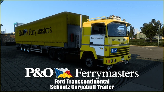 P&O Ferrymasters Combo for Euro Truck Simulator 2 - TruckyMods