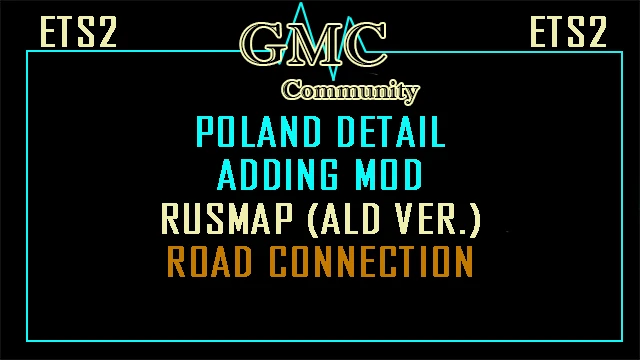 Poland Detail Adding Mod RusMap RC for Euro Truck Simulator 2 - TruckyMods