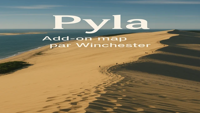 Pyla map add-on v1.3 for Euro Truck Simulator 2 - TruckyMods
