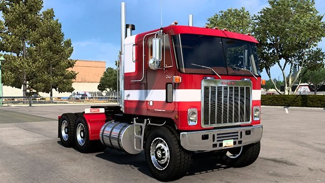 Red Devil Skin for American Truck Simulator - TruckyMods