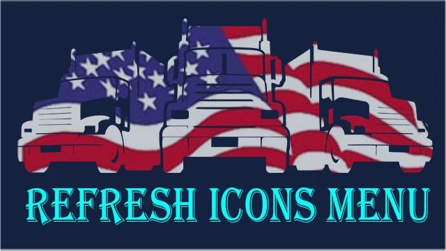 Refresh Icons Menu ATS for American Truck Simulator - TruckyMods