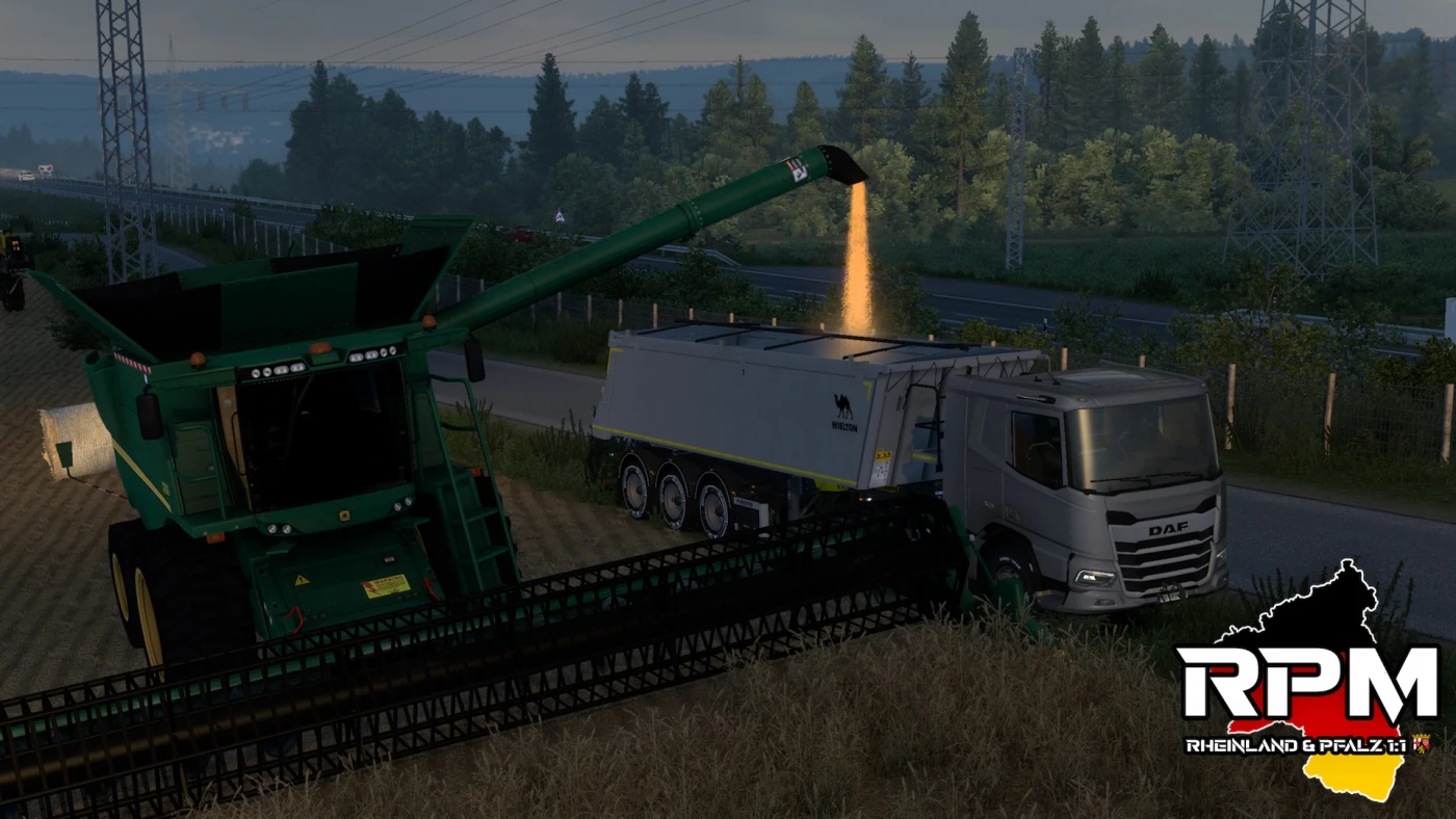 RPM Rheinland und Pfalz Map 1:1 Scale for Euro Truck Simulator 2 ...