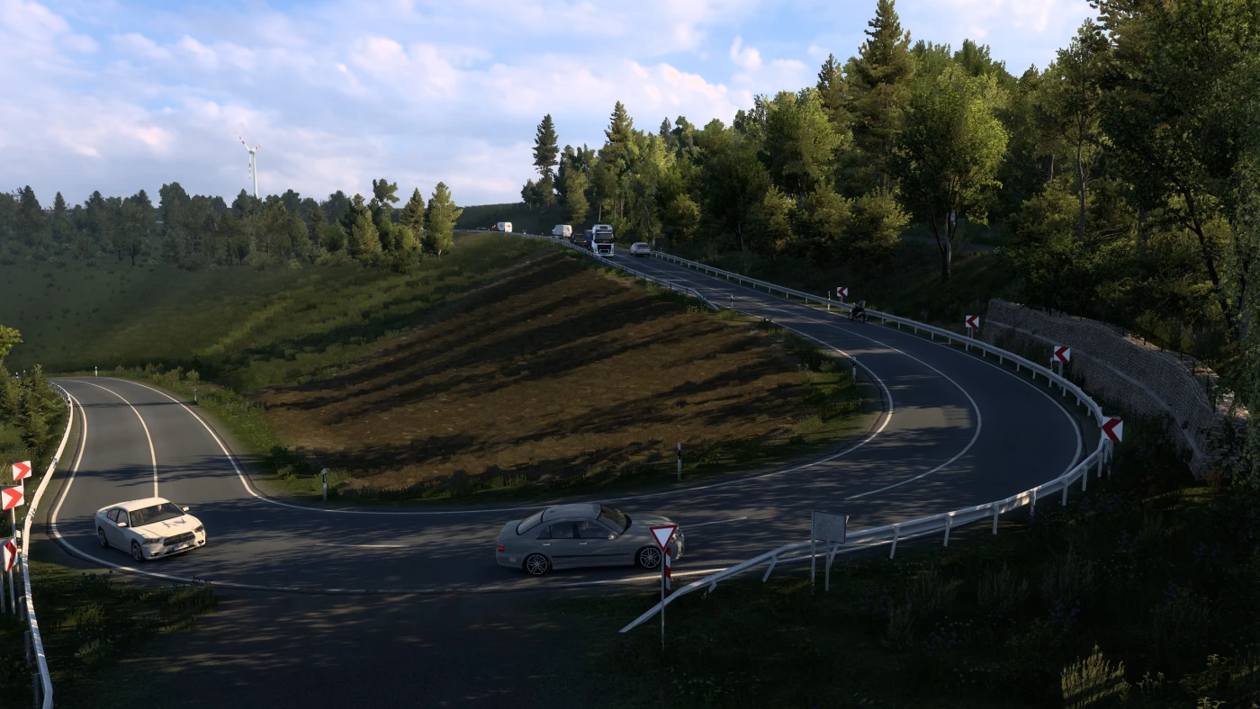 RPM Rheinland und Pfalz Map 1:1 Scale for Euro Truck Simulator 2 ...