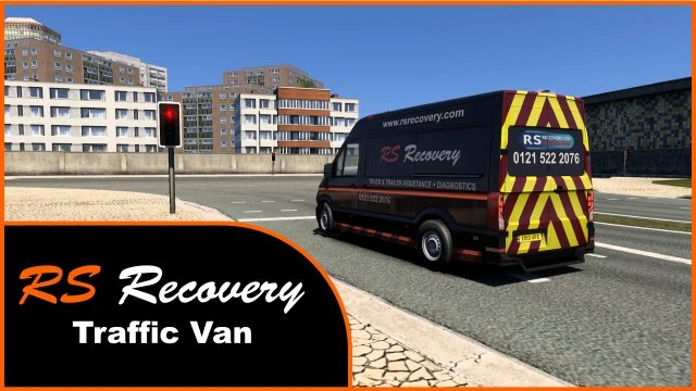 RS Recovery VW Traffic Van for Euro Truck Simulator 2 - TruckyMods