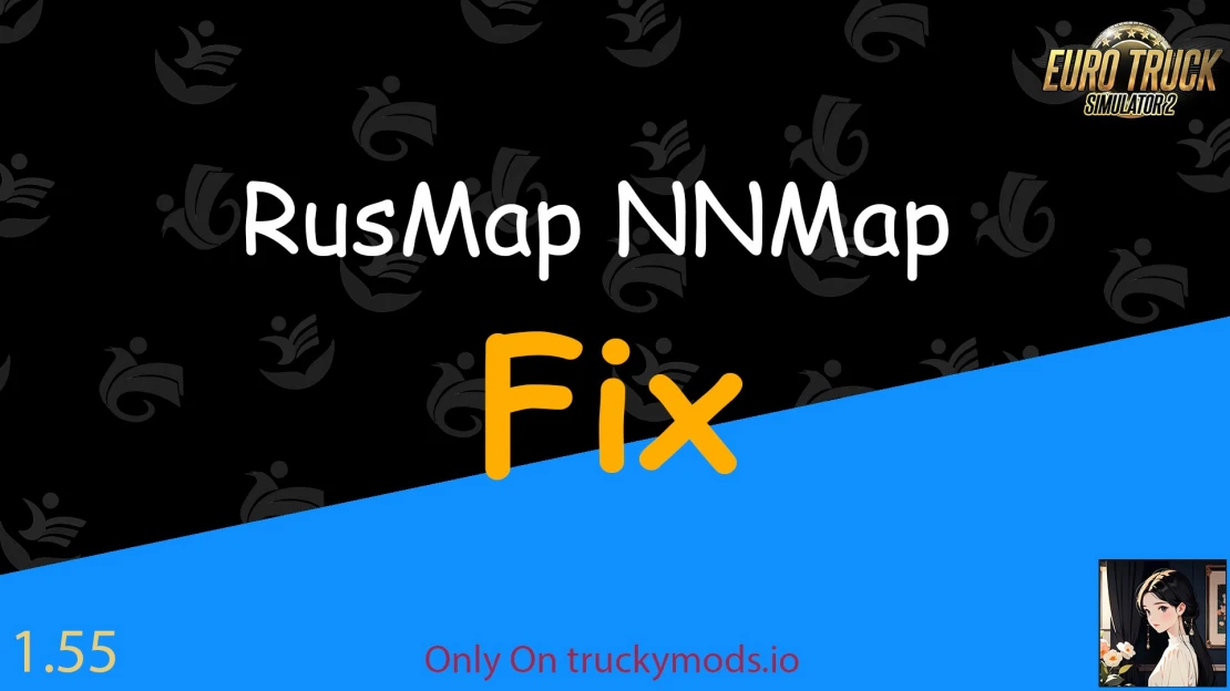 Rusmap(Ald) NNMap Fix for Euro Truck Simulator 2 - TruckyMods