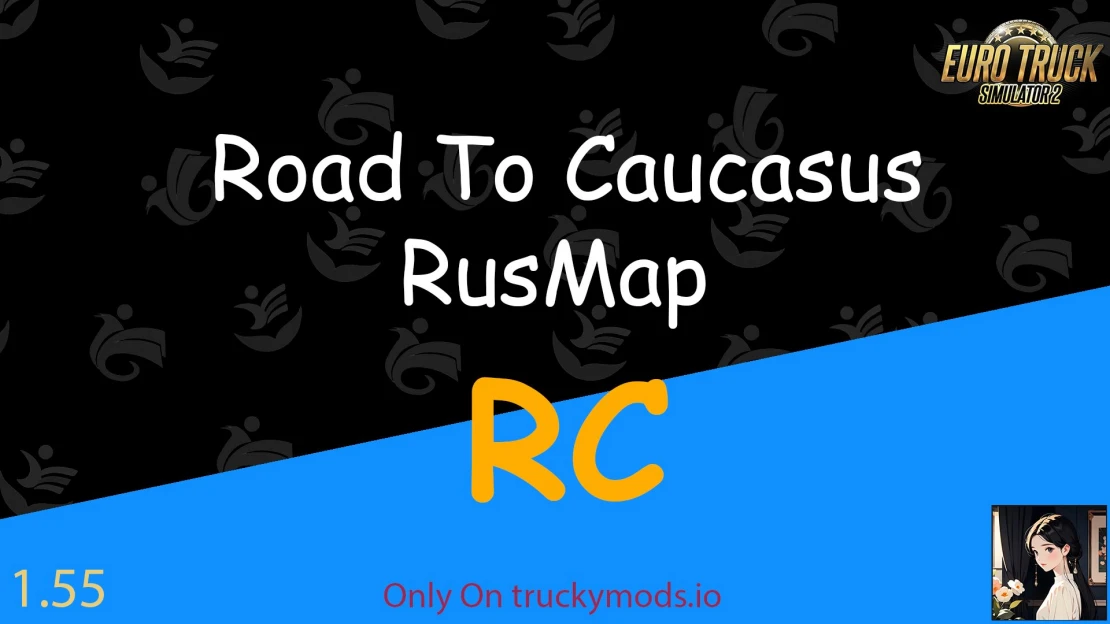 RusMap(Ald) - Road To Caucasus RC for Euro Truck Simulator 2 - TruckyMods